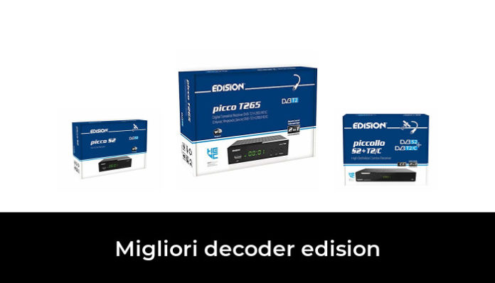 46 Migliori decoder edision nel 2024 (recensioni, opinioni, prezzi)