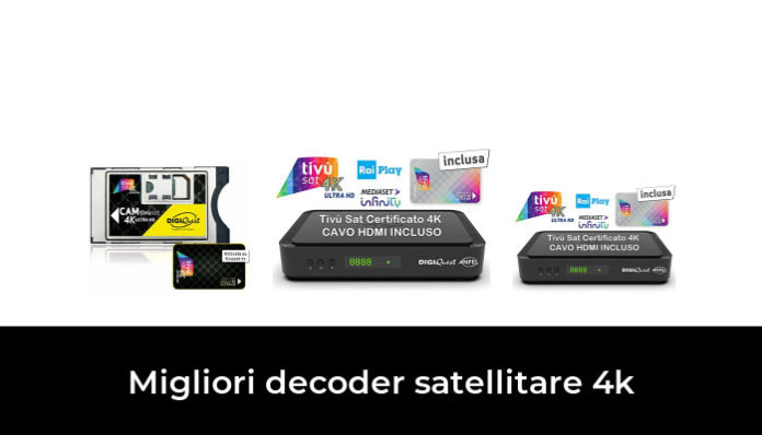 38 Migliori Decoder Satellitare 4k nel 2021 (recensioni, opinioni, prezzi)