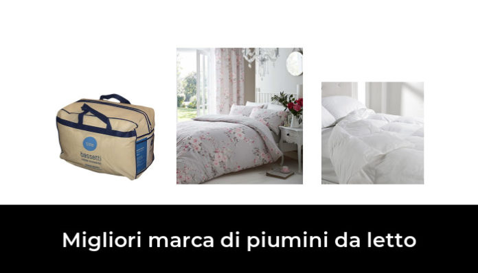48 Migliori marca di piumini da letto nel 2024 (recensioni, opinioni ...
