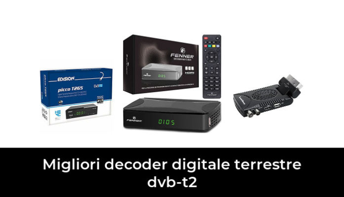 47 Migliori decoder digitale terrestre dvb-t2 nel 2024 (recensioni, opinioni, prezzi)
