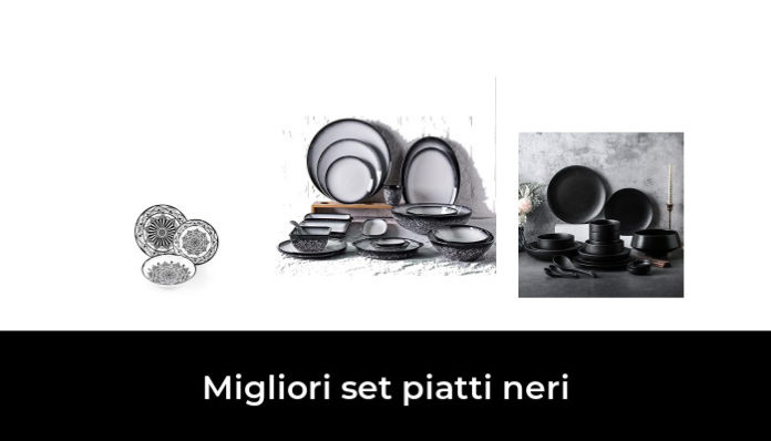 49 Migliori set piatti neri nel 2024 (recensioni, opinioni, prezzi)