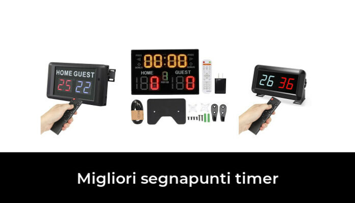 46 Migliori segnapunti timer nel 2024 (recensioni, opinioni, prezzi)
